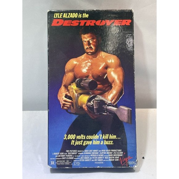 Media | Destroyer Vhs 1988 Lyle Alzado Virgin Vision Vhs Video Tape ...